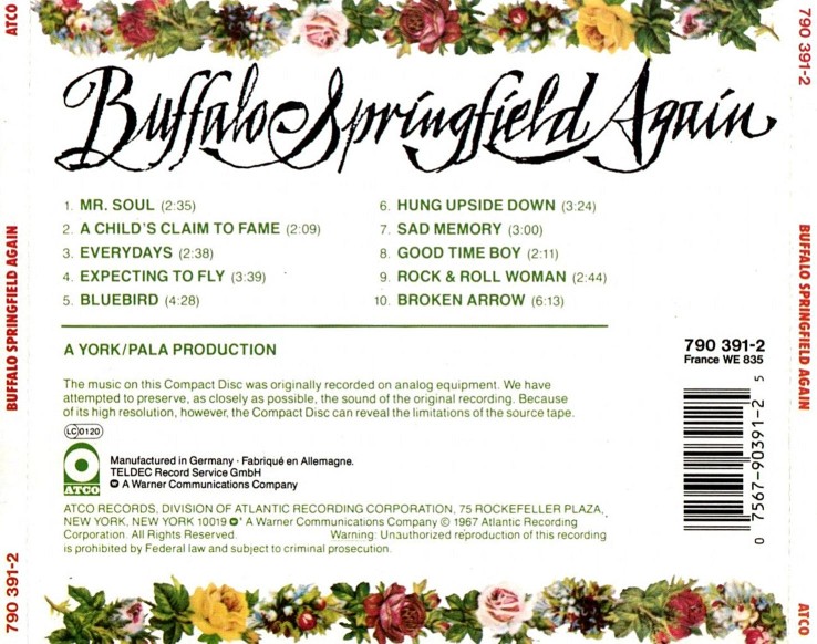 zappadalata: BUFFALO SPRINGFIELD 1967 Again